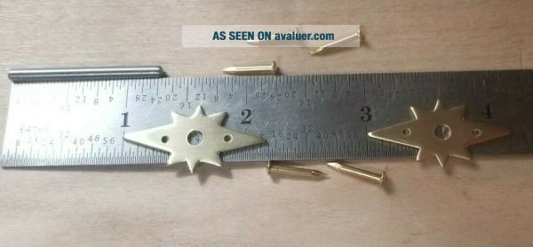 Brass Stars Wedge Plates W Pins Muzzleloader Derringer Blackpowder ...