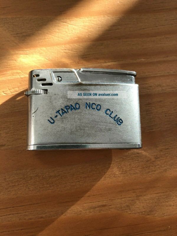 Vintage Vietnam Era 1960 ' S Ballard Lighter From The " U - TAPAO NCO ...