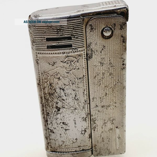 Vintage Imco Petrol Cigarette Lighter 1960 ' S Austria Streamline W ...