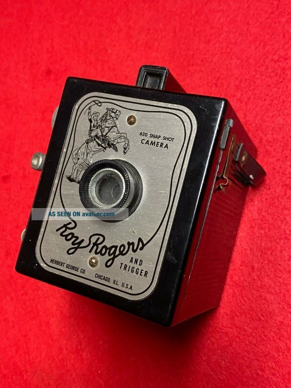 NM1) Vintage Roy Rogers And Trigger 620 Snap Shot Camera Herbert George ...