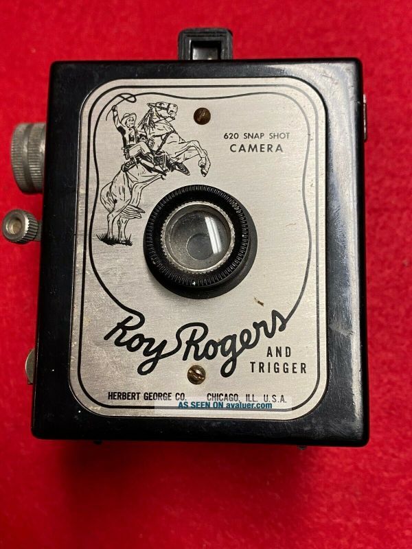 NM1) Vintage Roy Rogers And Trigger 620 Snap Shot Camera Herbert George ...