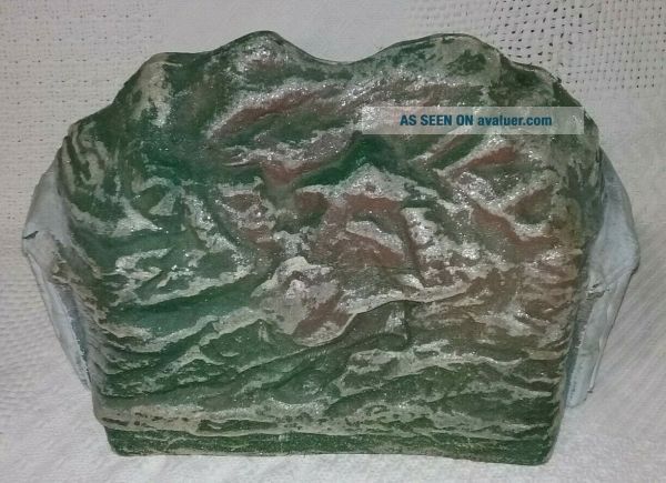 Large Vintage Paper Mache Model Train Railroad Mountain Tunnel | #45194962