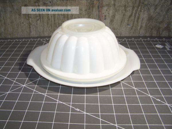 Vintage Tupperware 616 Jello Mold 4 Patterns And Base Plate 617 7 ...