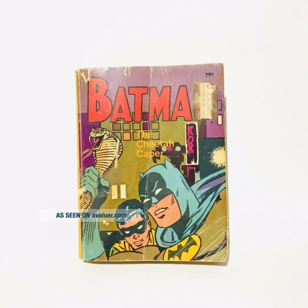 Batman The Cheetah Caper A Big Little Book 1969 Vintage Whitman Book ...
