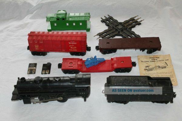 Vintage Lionel Lines 242 Train Locomotive Tender And Cars | #45208322