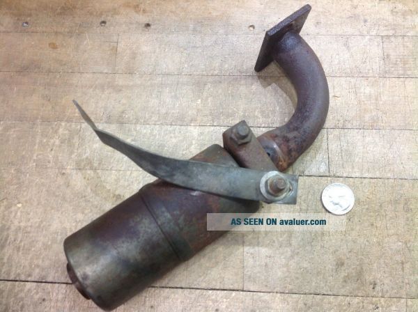 Vintage Wards Sno Snow Cub Snowmobile Muffler Pipe JLO Rockwell L99L 2 ...