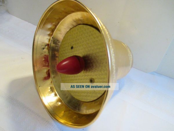 Vintage Musical Tin Music Box Christmas Bell Silent Night | #45275756