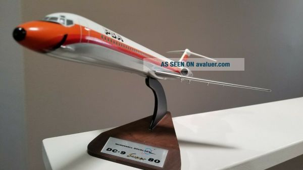 PacMin PSA McDonnell Douglas DC 9 80 Travel Agent Model Airplane ...