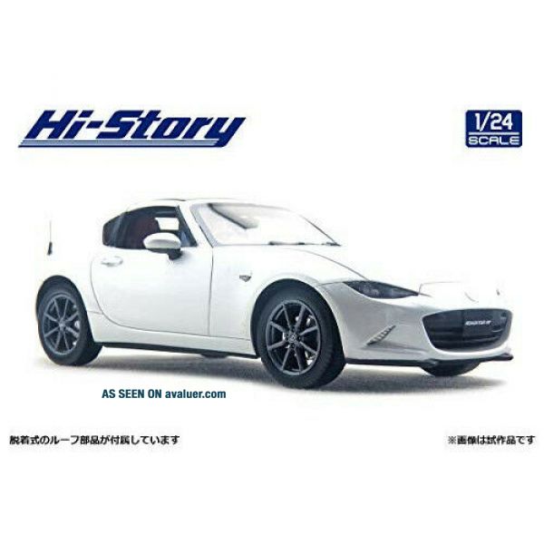 Hi Story 1/24 Mazda Roadster RF 2016 Snowflake White Pearl Mica ...