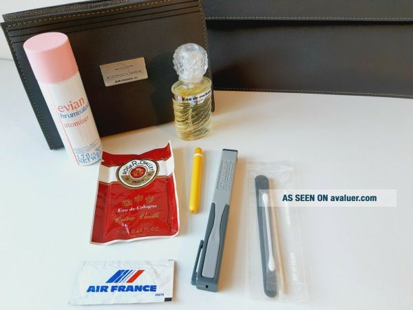 Air France Concorde Inflight Gift Pack Plus Toiletries And Safety Card ...