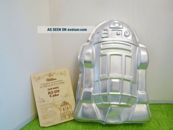 Vintage Star Wars R2D2 Wilton Cake Pan 1980 W/ Decorating Instructions ...
