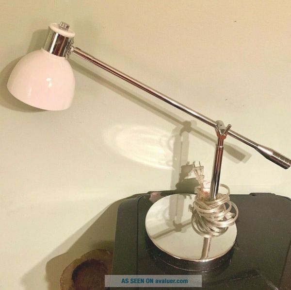VINTAGE ADJUSTABLE MID - CENTURY TENSOR DESK LAMP | #45392824