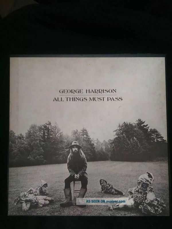 Vintage 1970 George Harrison All Things Must Pass 3 Vinyl Set | #45412108