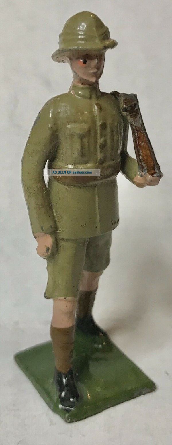 Vintage Britains Toy Soldier Types Of The Colonial Armies Shorts Pith ...