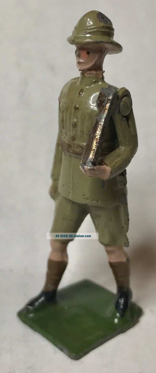 Vintage Britains Toy Soldier Types Of The Colonial Armies Shorts Pith ...