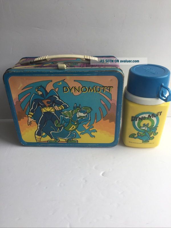 VINTAGE - DYNOMUTT LUNCHBOX WITH THERMOS - (1976) | #45499762