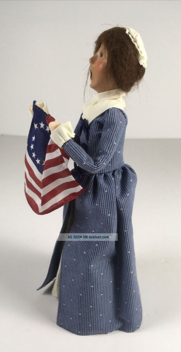 Vintage Byer’s Choice The Carolers Figurine, Betsy Ross 13 Star ...