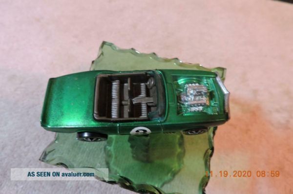 Vintage 1969 Hot - Wheels - Redline Light My Firebird Green Hong Kong ...