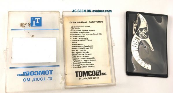 Tomco 13700 Float Measuring Gauge Weight Scale Carburetor Tool M - 300B ...