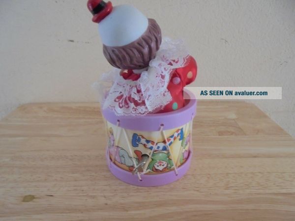 Vintage Animated Porcelain Clown In Wind Up Music Box | #45706096