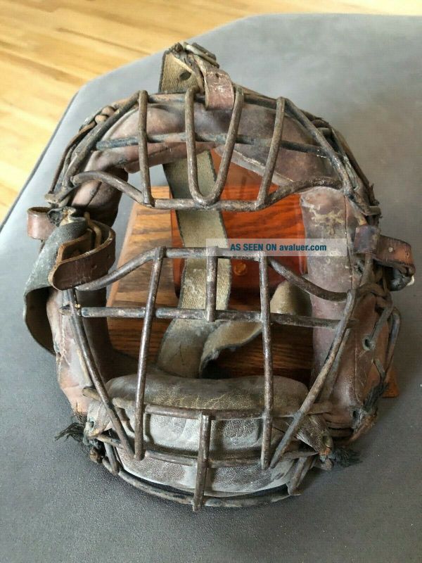 Antique Vintage 1910 ' S Spiderman Style Baseball Catchers Mask | #45690231