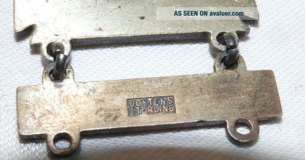 VINTAGE US ARMY STERLING SILVER DRIVER QUALIFICATION BADGE - WHEELED ...