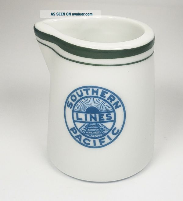 Southern Pacific Lines Railroad RR Dining Car Creamer | #45734117