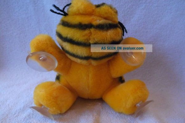 Vintage Garfield I ' M Climbing The Walls For You Plush Window Cling ...
