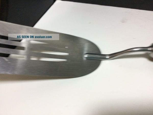 Vintage Androck MCM Bakelite Red Bullet Handled Spatula Stainless Made ...