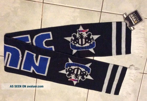Vintage Official Newcastle United Football Club Scarf Uk Freepost ...
