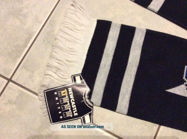 Vintage Official Newcastle United Football Club Scarf Uk Freepost ...