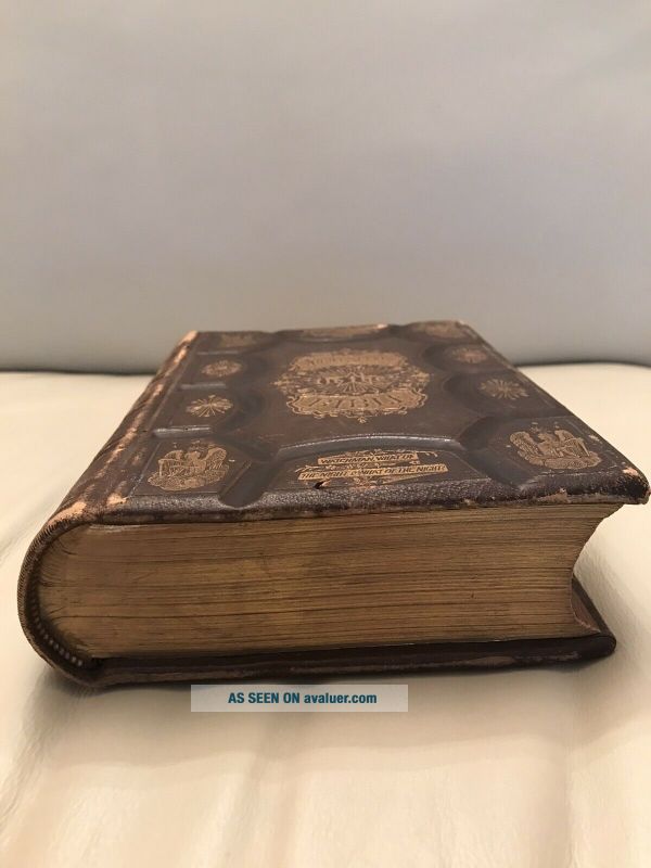 Antique 1869 Night Scenes In The Bible Rev. Daniel March Religious ...