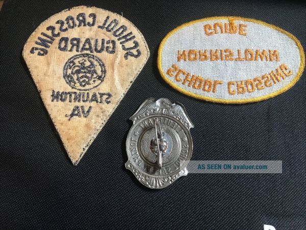 AAA School Safety Patrol Badge And School Crossing Patches | #45837926
