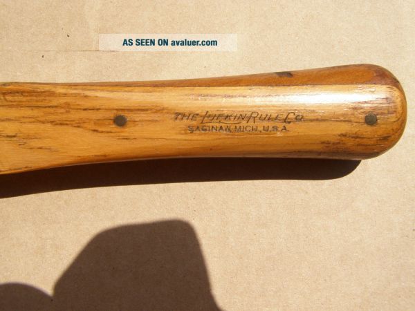 Antique Lufkin Wood Lumber Logging Scale Rule Vtg Yard Stick Style ...