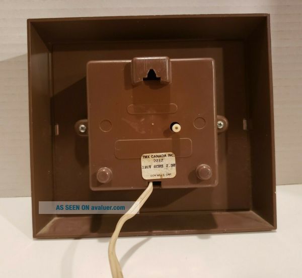Vintage TIMEX Electric Wall Clock Made In USA 5ft Cord | #45987049