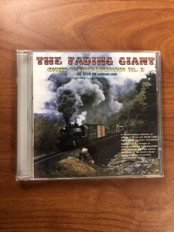 The Fading Giant Sounds Steam Railroading Vol 2 CD 1997 Railroad Engine ...