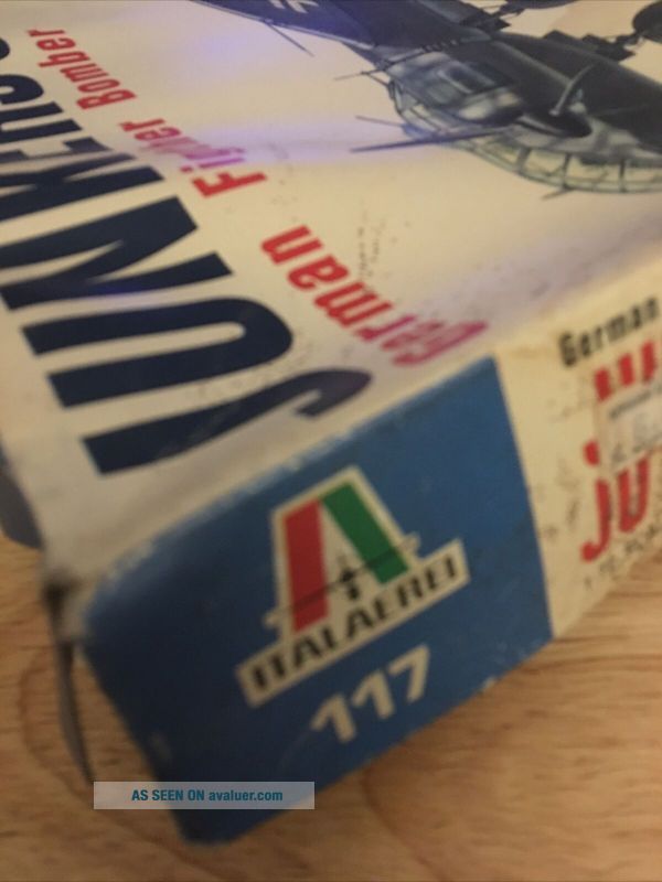 Vintage Italeri Italaerei JUNKERS JU 188 A1 - E1 1/72 Rough Box ...