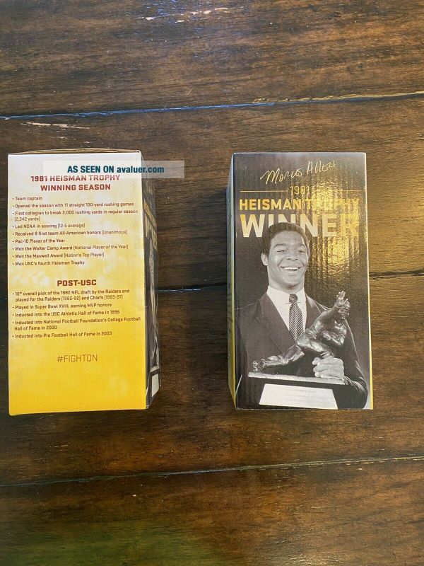Marcus Allen USC 1981 Heisman Trophy Winner Bobblehead SGA 9/10/16 ...