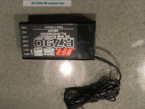 JR R790 Any Frequency Synthesized Receiver Vintage Balsa R/c Model ...
