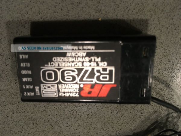 JR R790 Any Frequency Synthesized Receiver Vintage Balsa R/c Model ...