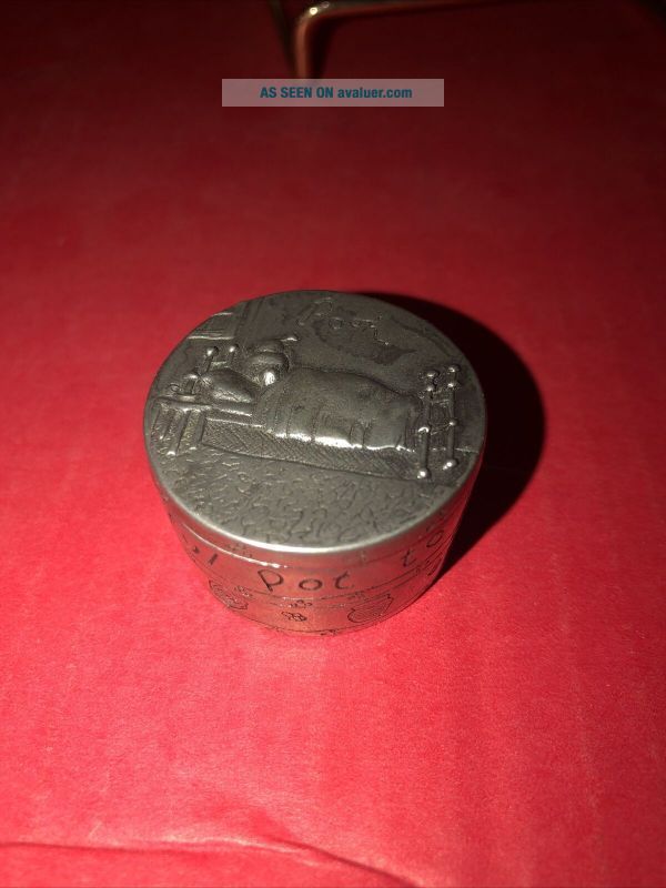 Vintage Disney Danforth Pewter Winnie The Pooh Tiny Keepsake Tooth ...
