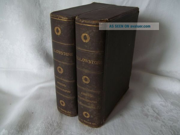 Rare Stereographs HOLLOWED Out Fake BOOK SAFE, Compartment, HIDDEN ...