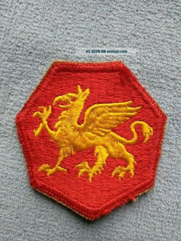 Vintage 1950s US Army Reserve 108th Infantry Training Command Patch ...