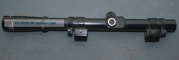 Vintage CROSMAN ARMS Scope 4 X 15 Made In Japan 3/4 Inch Rings & 2 ...