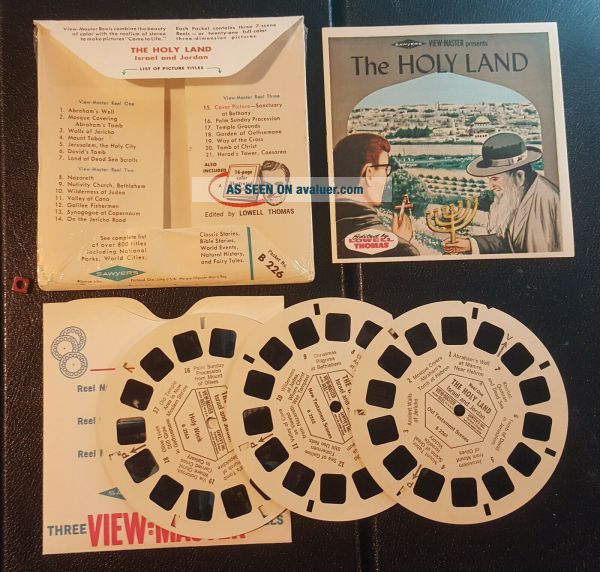 The HOLY LAND Israel And Jordan Vintage View - Master Reel Pack B226 ...