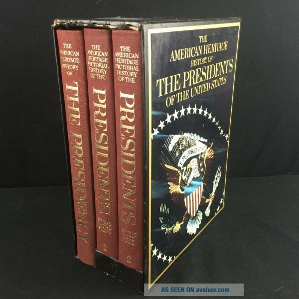VTG 3 Book Volume Set The American Heritage Pictorial History Of The ...