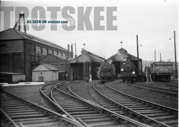35mm Negative BR British Railways Steam Locos In View At Newhaven Shed ...