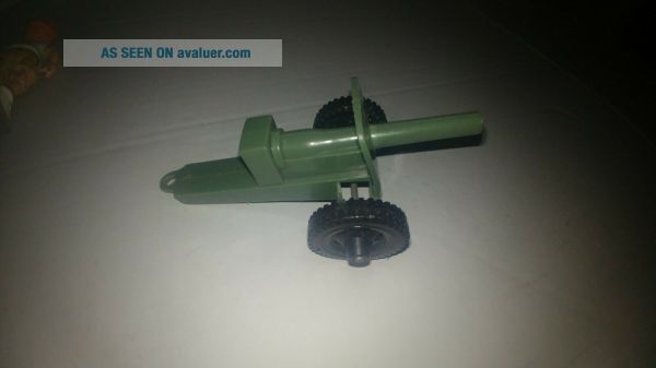 Vintage Plastic (Tim - Mee) Army Cannon For Toy Soldiers Artillery Men ...