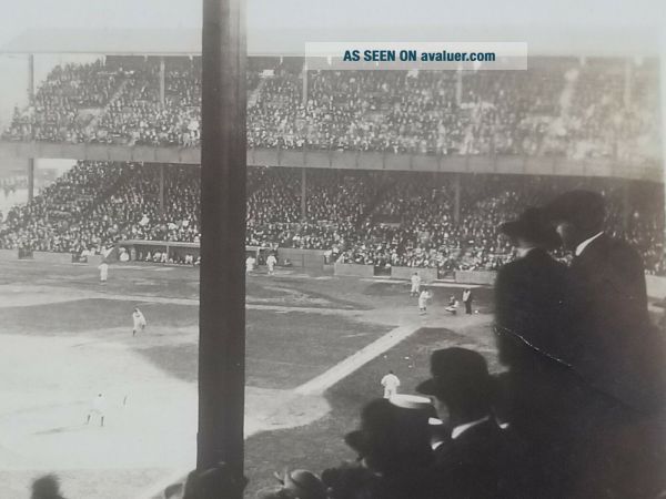 1922 Senators Vs York Yankees Snapshot Baseball Photograph Babe Ruth At ...