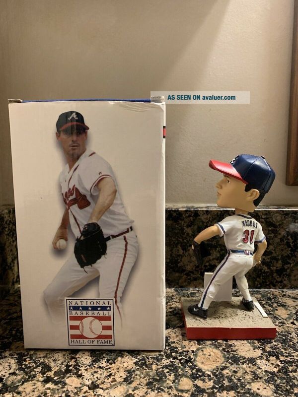 Greg Maddux Braves Official Hall Of Fame Bobblehead Including Box ...